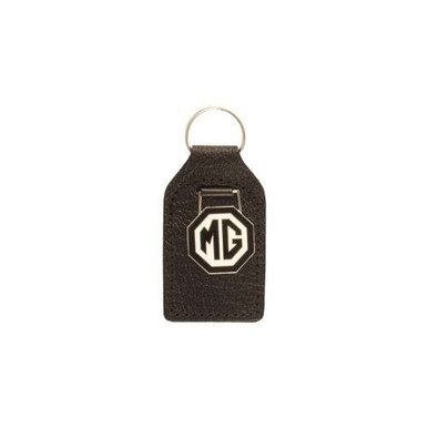 Key Fob MG Black and White - British Parts Northwest