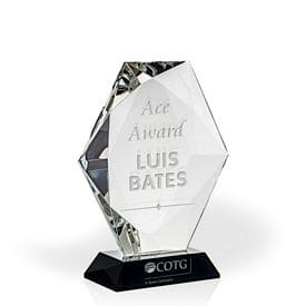 Engraved Custom Crystal and Glass Awards | Plaques | Personalized ...