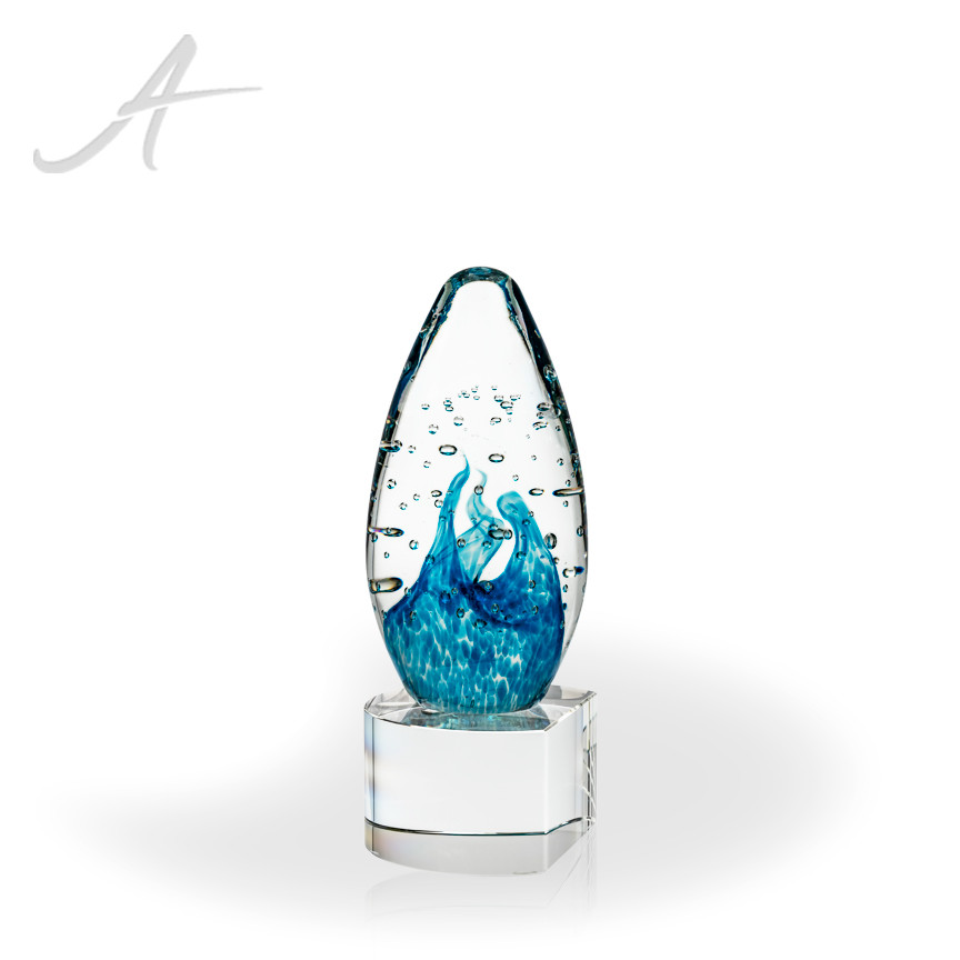 Besly Art Glass Egg Award - Semi-Round | Art Glass Awards | Awarding You