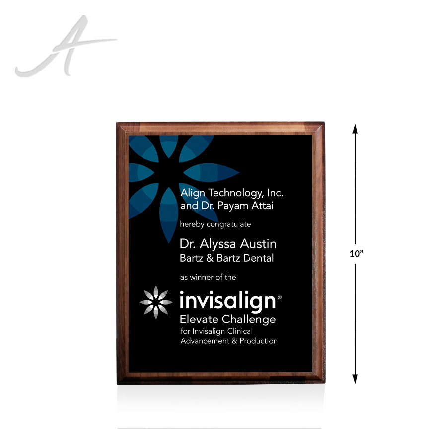 Iconic Full-Color Plaque | Engraved Award Plaques | Awarding You