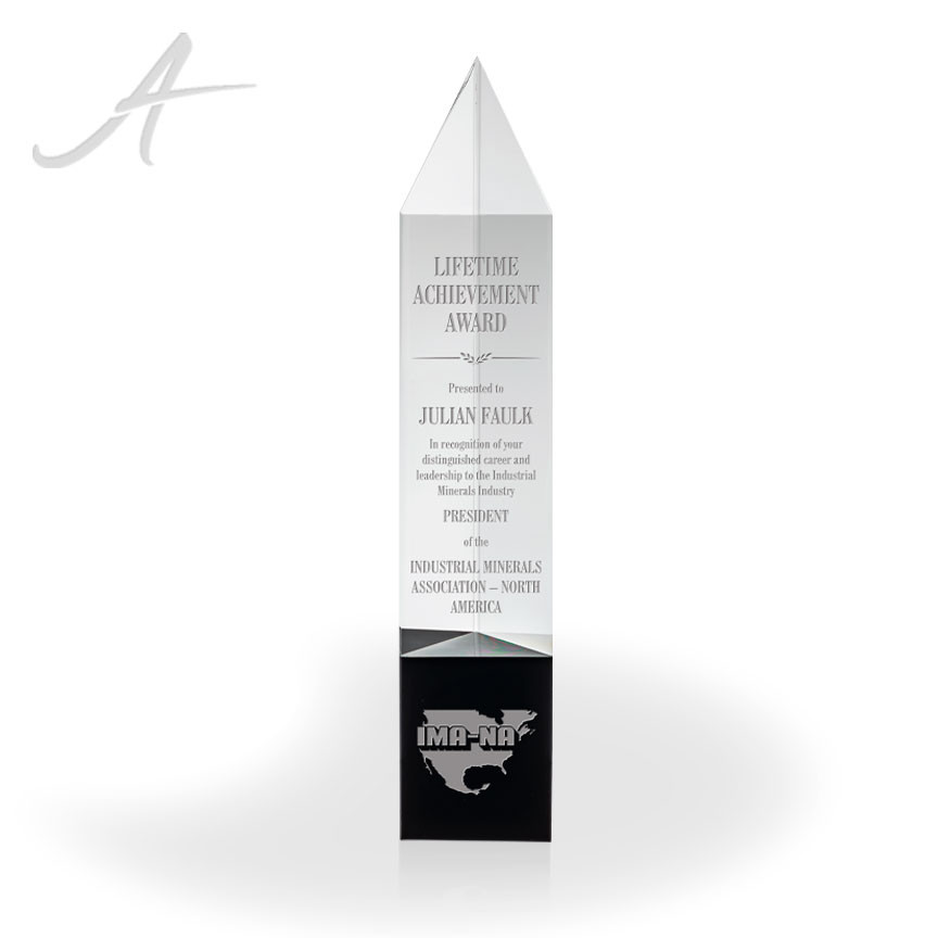 Crystal Cloud Award | Engraved Crystal Awards | Awarding You