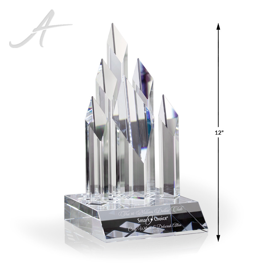 Champion Diamond Award | Engraved Crystal Awards | Awarding You