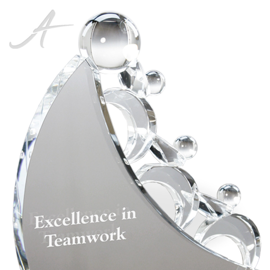 Advancing Together Crystal Award | Engraved Crystal Awards | Awarding You