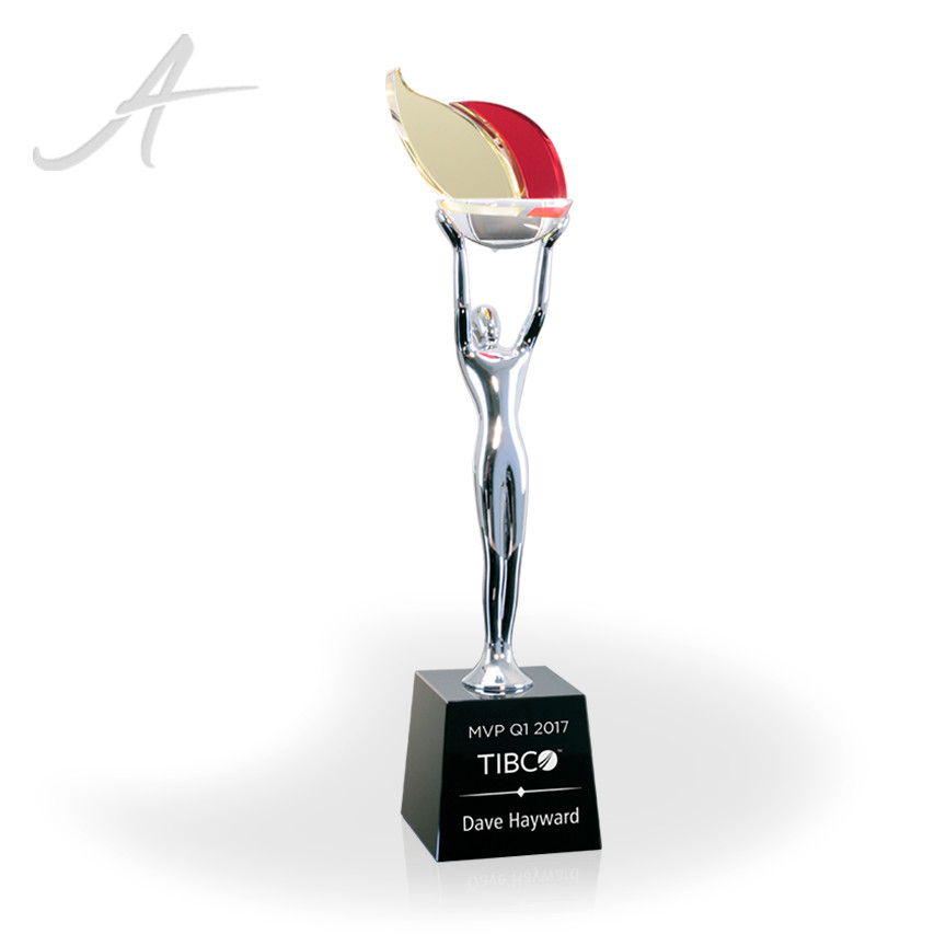 Vorti Glass Flame Award | Engraved Glass Awards | Awarding You