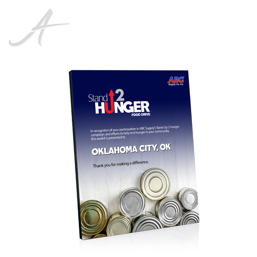 Iconic Full-Color Plaque | Engraved Award Plaques | Awarding You