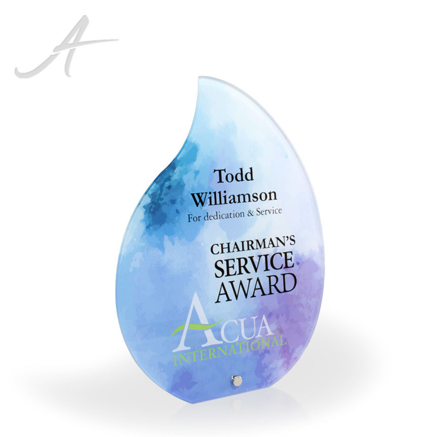 Splash Teardrop Awards | Acrylic Awards | Awarding You