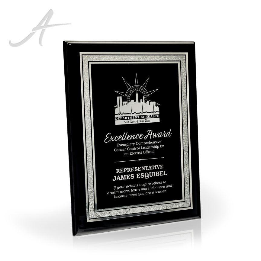 Charles Black Piano Plaque | Printed Award Plaques | Awarding You