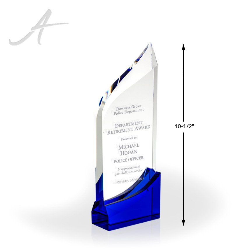 Shore Wave Crystal Award | Crystal Awards | Awarding You