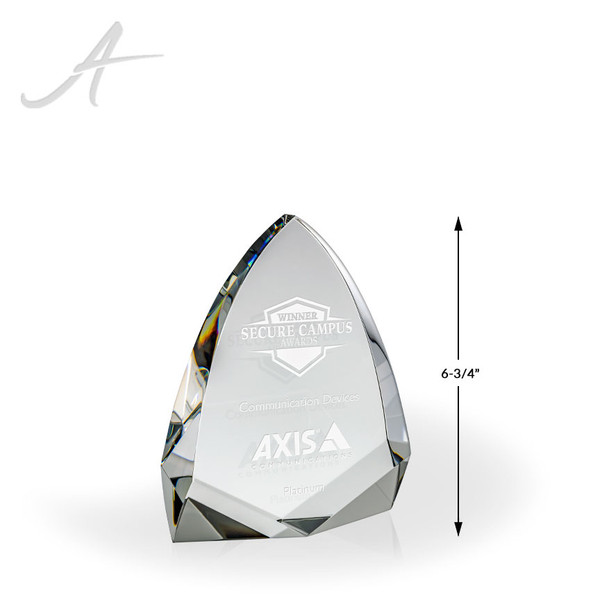 Crystal Arrowhead Award | Engraved Crystal Awards | Awarding You