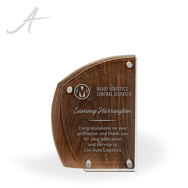 Dale Reclaimed Barnwood Award | Engraved Award Plaques | Awarding You