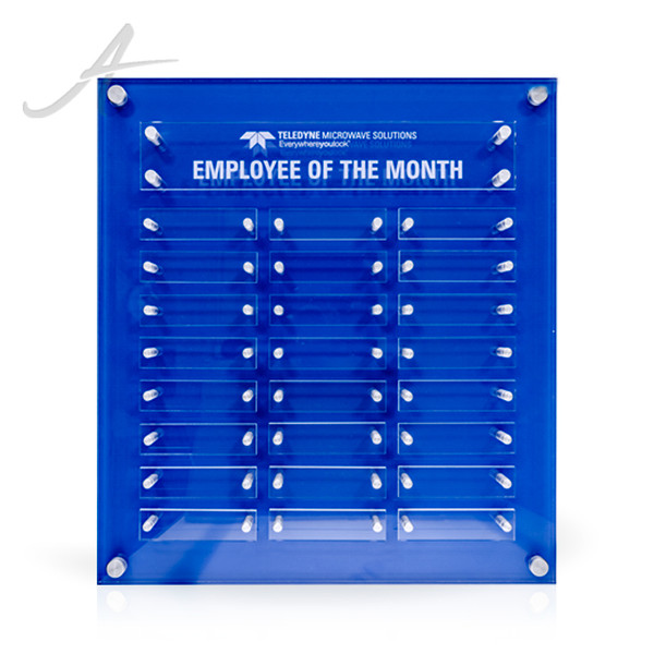 #P29 Custom Acrylic Perpetual Plaque | Custom Award Plaques | Awarding You