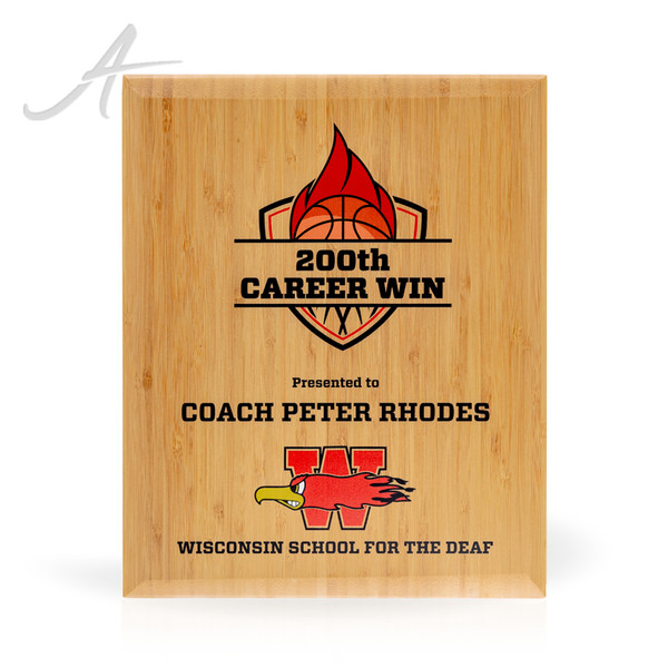 Zen Bamboo Plaque | Engraved Award Plaques | Awarding You