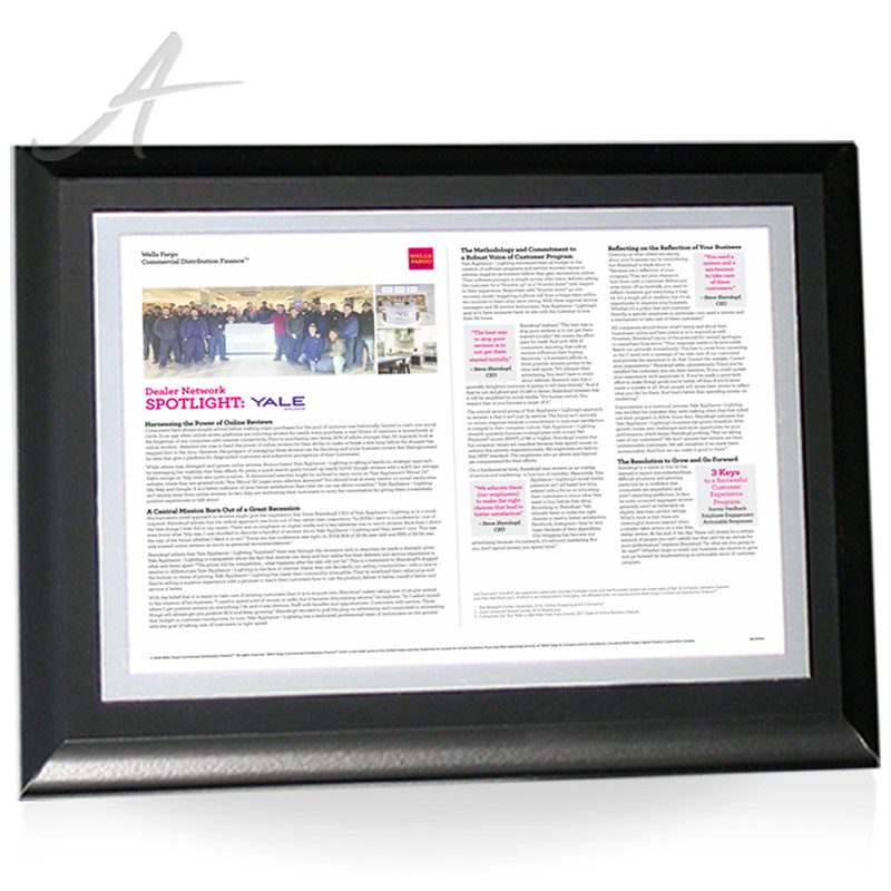 Full Color Award Plaque | Engraved Award Plaques | Awarding You