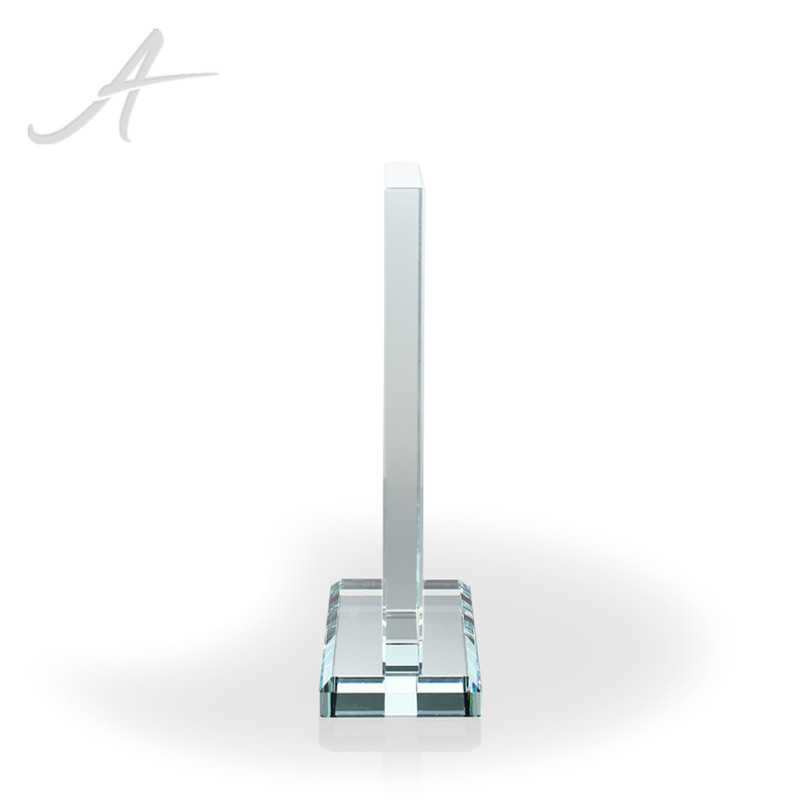 Right Angle Glass Award | Engraved Glass Awards | Awarding You