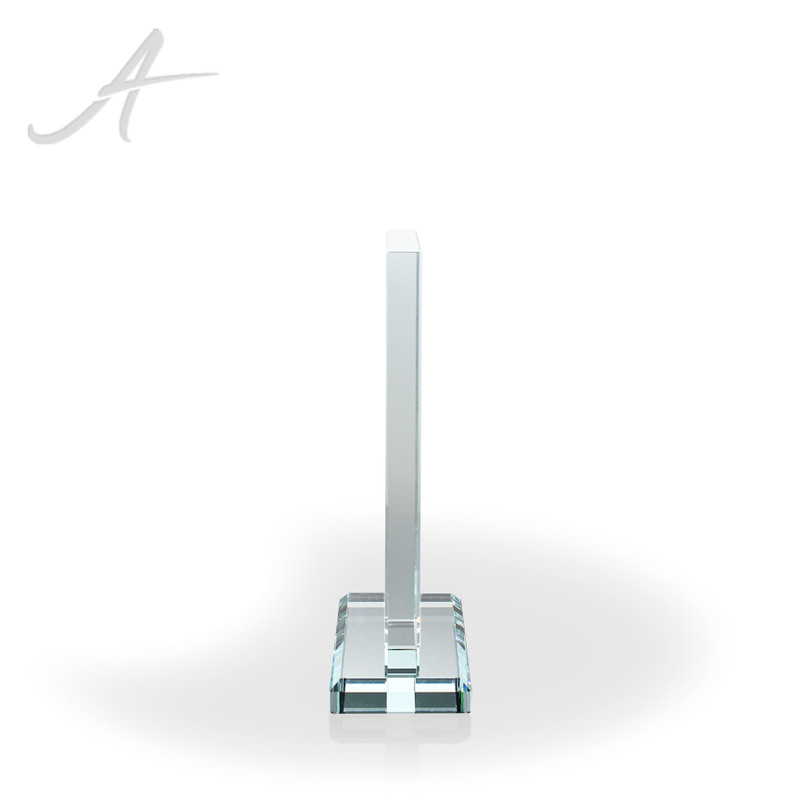 Right Angle Glass Award | Engraved Glass Awards | Awarding You