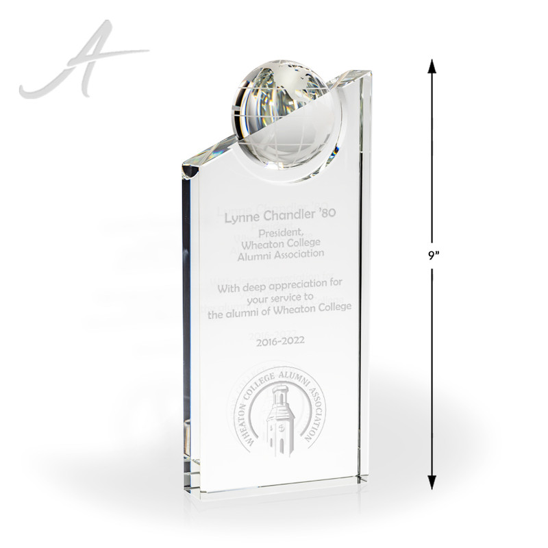 World Elevation Award | Engraved Crystal Awards | Awarding You