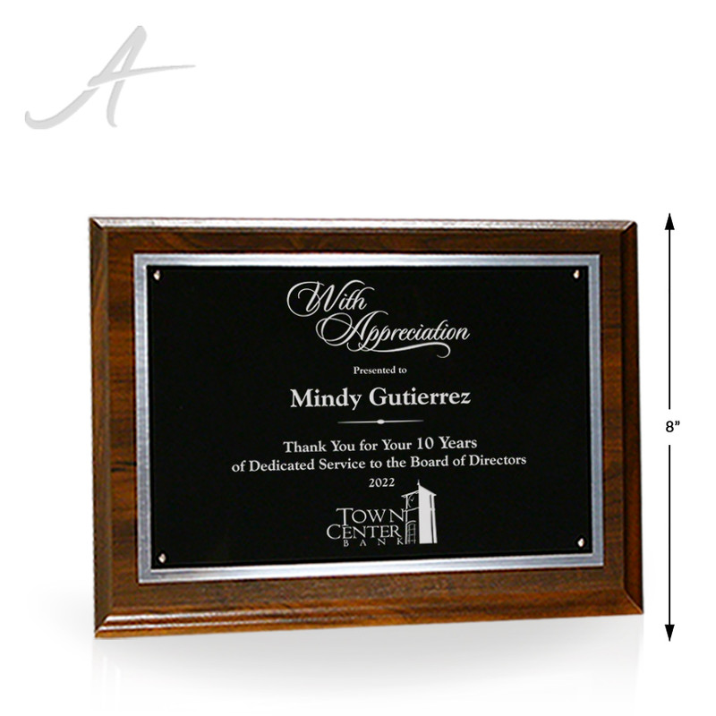 Grant Award Plaque | Engraved Award Plaques | Awarding You