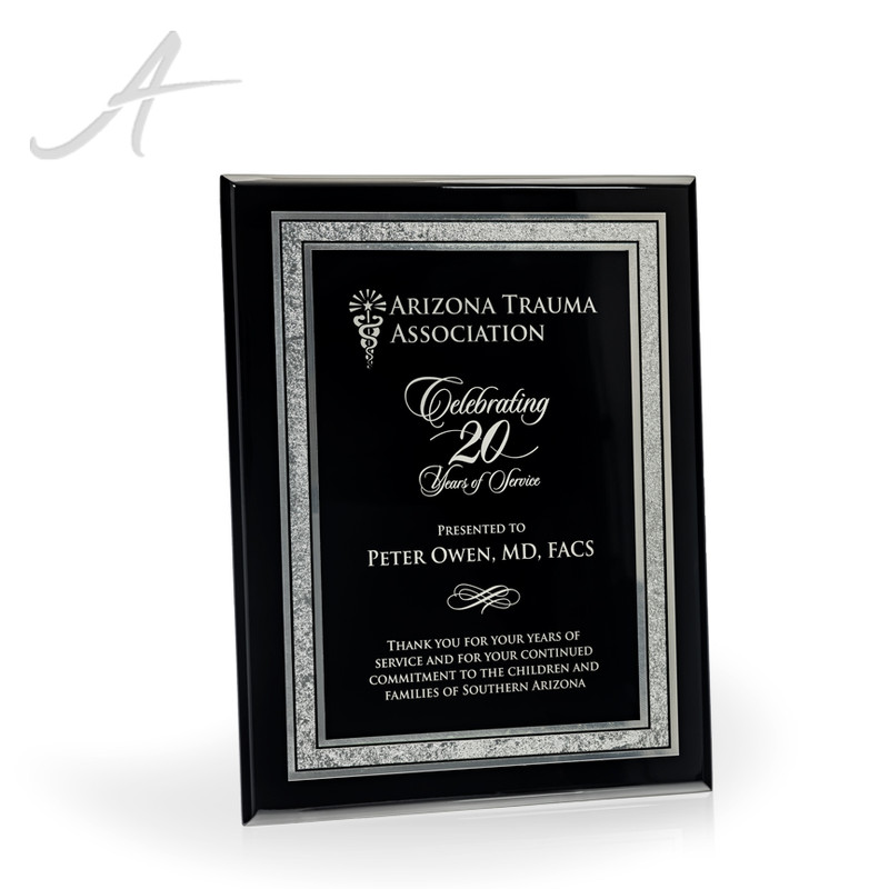 Gregor Black Piano Plaque | Printed Award Plaques | Awarding You