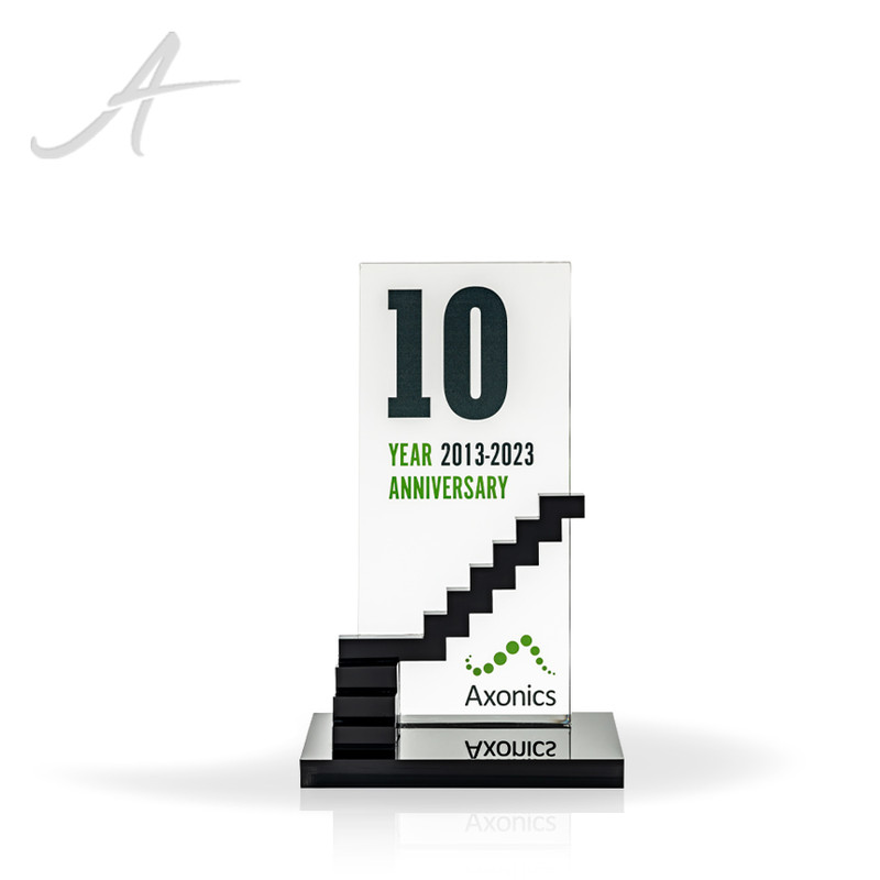 Stair Step Acrylic Award - 8" tall | Acrylic Awards | Awarding You