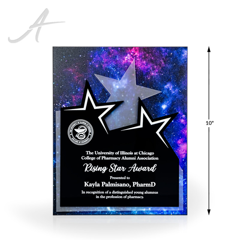 Aura Award Plaque - UV print | Printed Award Plaques | Awarding You