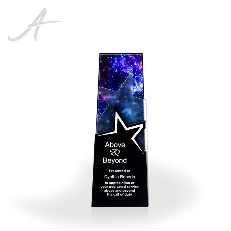 Aura Acrylic Desktop Award | Acrylic Awards | Awarding You