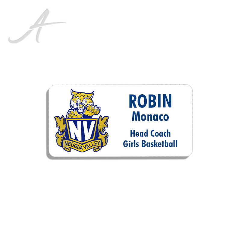 Full Color Name Badge 3" x 1.5" | Name Badges and Name Plates ...