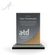 Slate Glass Award with Birch Accent | Engraved Glass Awards | Awarding You
