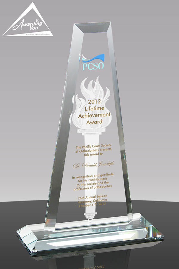 Custom Glass Awards | Corporate Recognition Awards | Awarding You