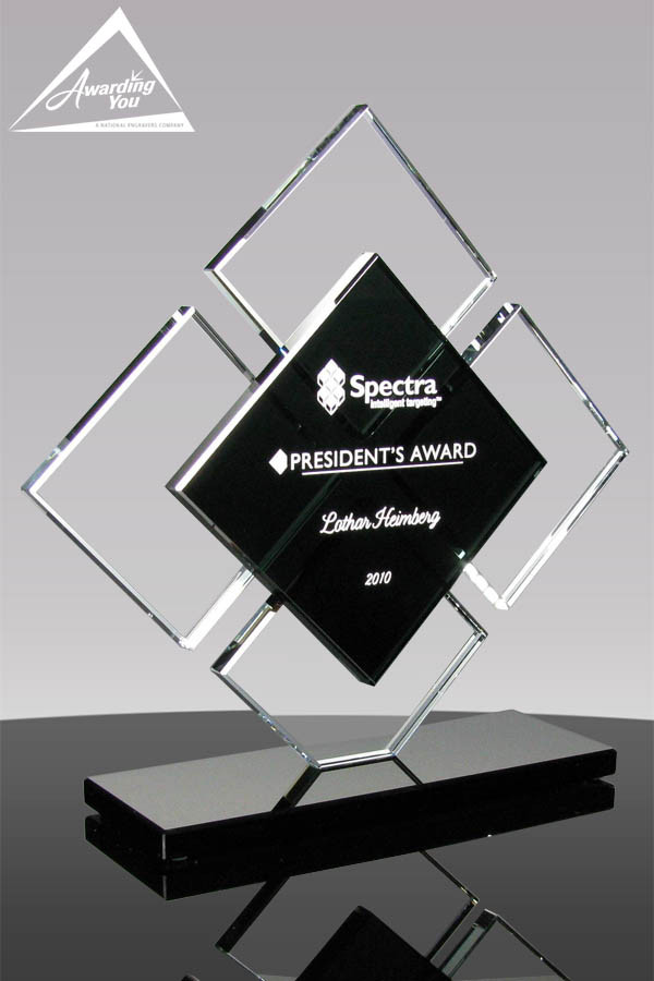 Custom Glass Awards | Corporate Recognition Awards | Awarding You