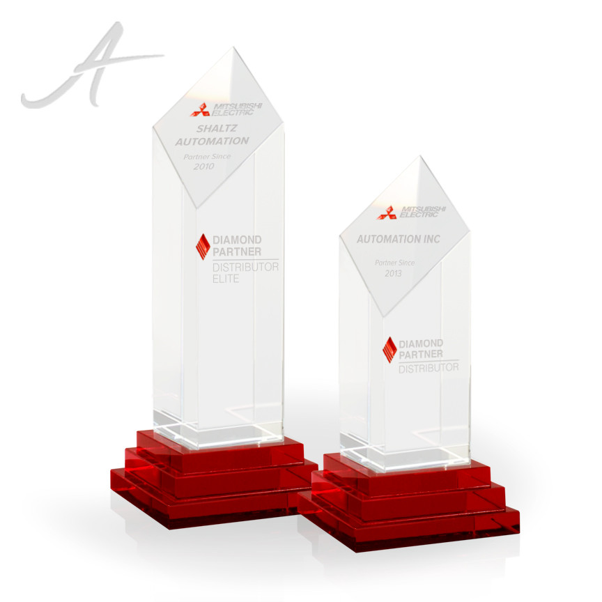 Custom Crystal Awards | Design Corporate Awards with Awarding You
