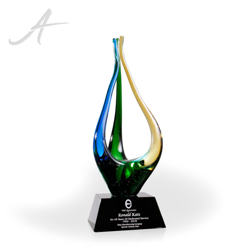Crowning Art Glass Award | Art Glass Awards | Awarding You