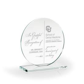 Engraved Custom Crystal and Glass Awards | Plaques | Personalized ...