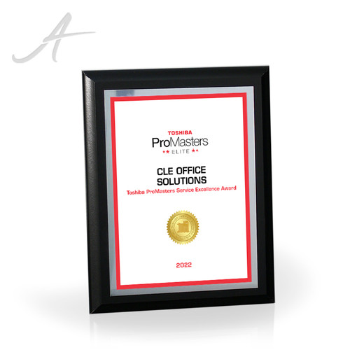 Full Color Award Plaque, 9" X 12" | Engraved Award Plaques | Awarding You