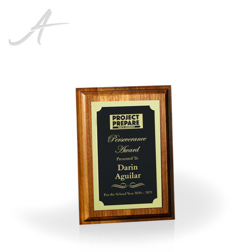 Goldwell Leadership Plaque, 5" x 7" | Engraved Award Plaques | Awarding You