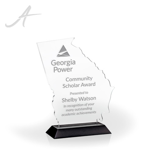 Great State of Georgia Acrylic Awards | Acrylic Awards | Awarding You