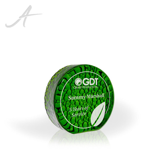 Oz Raindrop Recycled Glass Award | Engraved Glass Awards | Awarding You