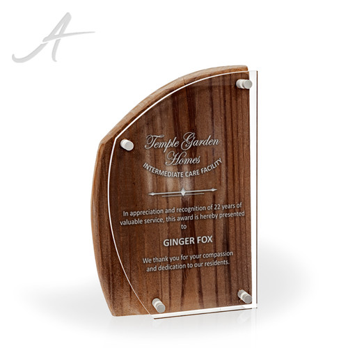 Dale Reclaimed Barnwood Award | Engraved Award Plaques | Awarding You