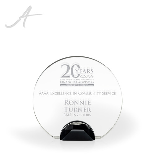 Peter Crystal Award - Black | Crystal Awards | Awarding You