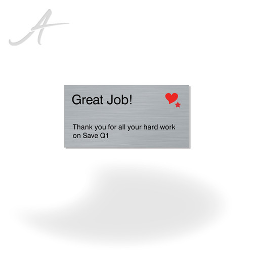 Perpetual Plate | Engraved Glass Awards | Awarding You