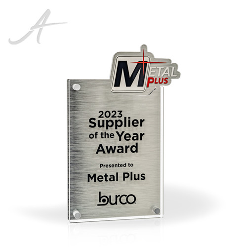 #AC46 Custom Acrylic & Metal Award | Custom Metal & Acrylic Awards ...