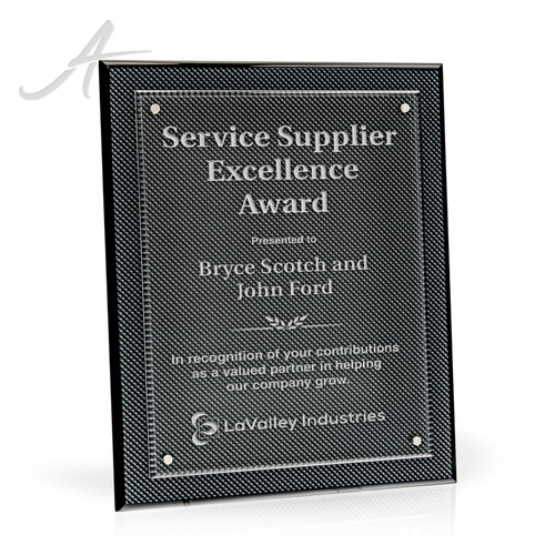 Craig Carbon Fiber Plaque - 13" | Awards and Plaques | Awarding You