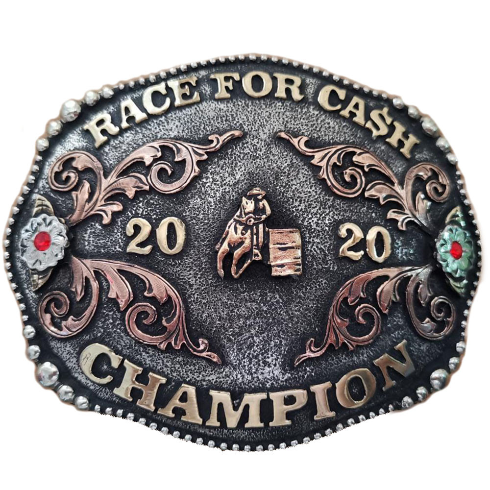 The Santa Anna Trophy Buckle - Champion's Choice Silver - Hand Crafted ...
