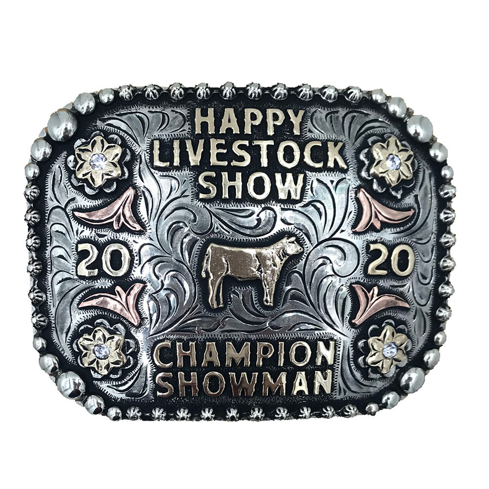 The Fairview Trophy Buckle - Champion's Choice Silver - Hand Crafted ...
