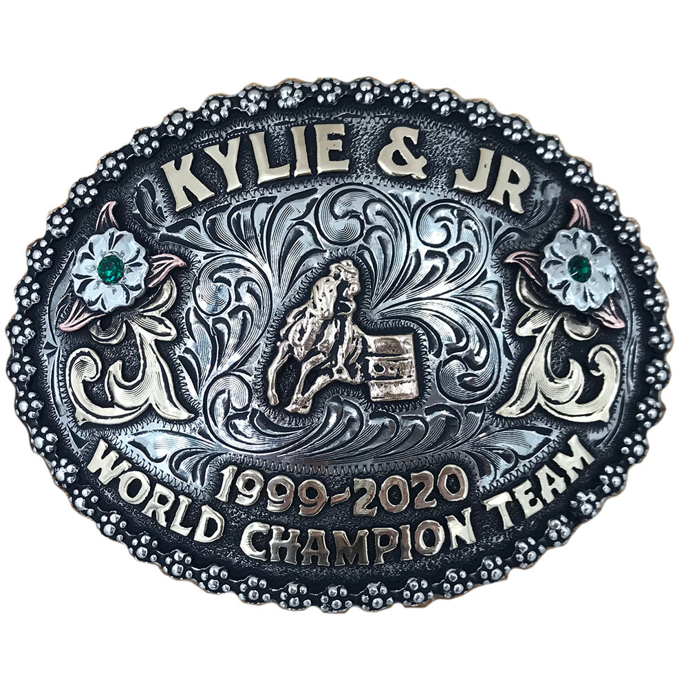 The Benjamin Trophy Buckle - Champion's Choice Silver - Hand Crafted ...