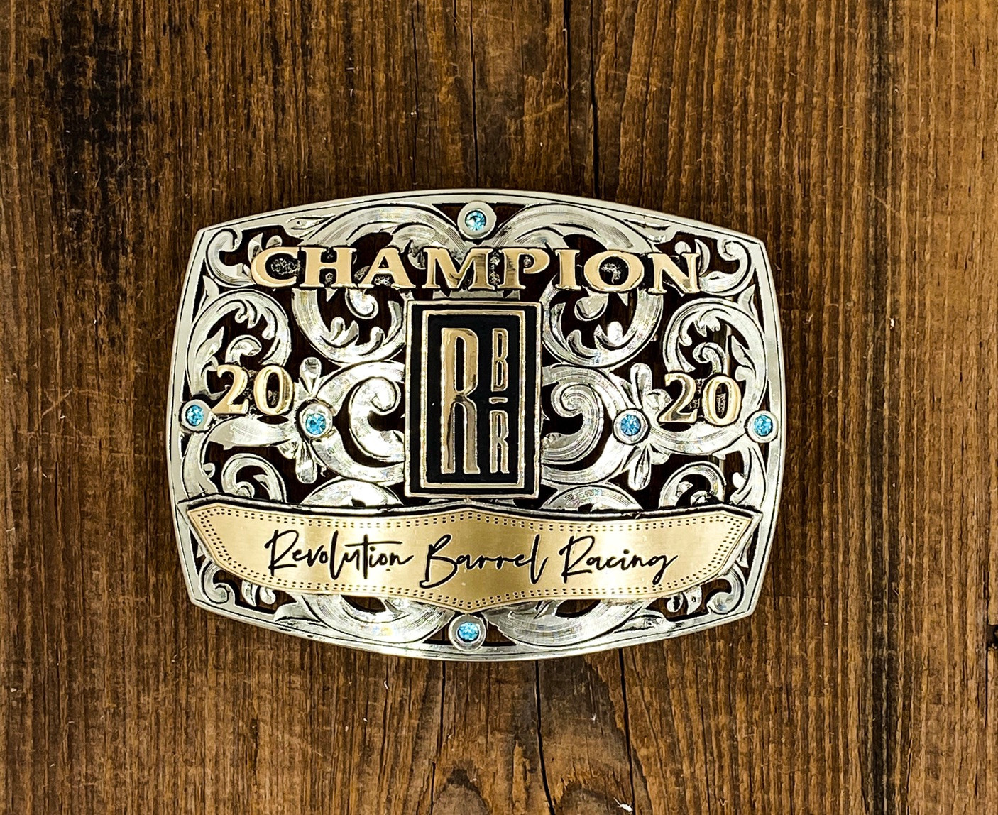 The Royal Flush Trophy Buckle - Champion's Choice Silver - Hand Crafted ...