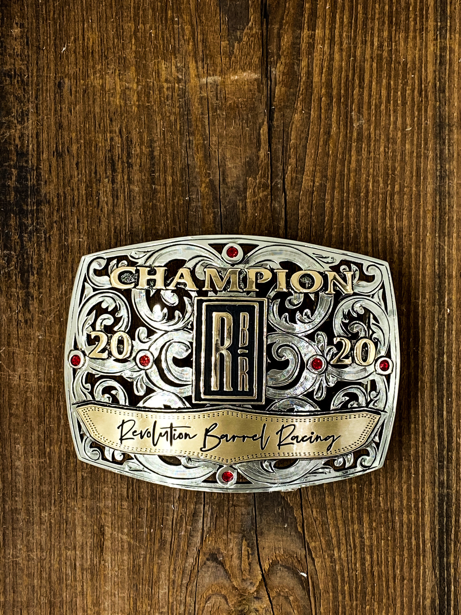 The Royal Flush Trophy Buckle - Champion's Choice Silver - Hand Crafted ...