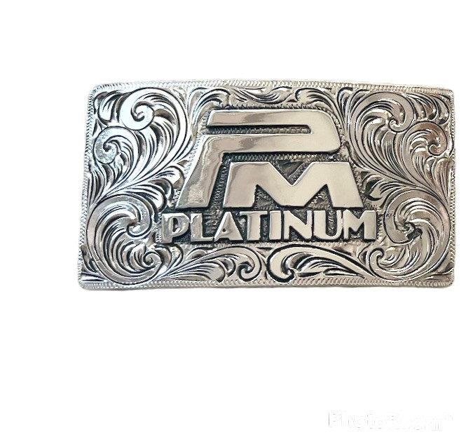 The Corporate Slide Match Box Buckle - Champion's Choice Silver - Hand ...