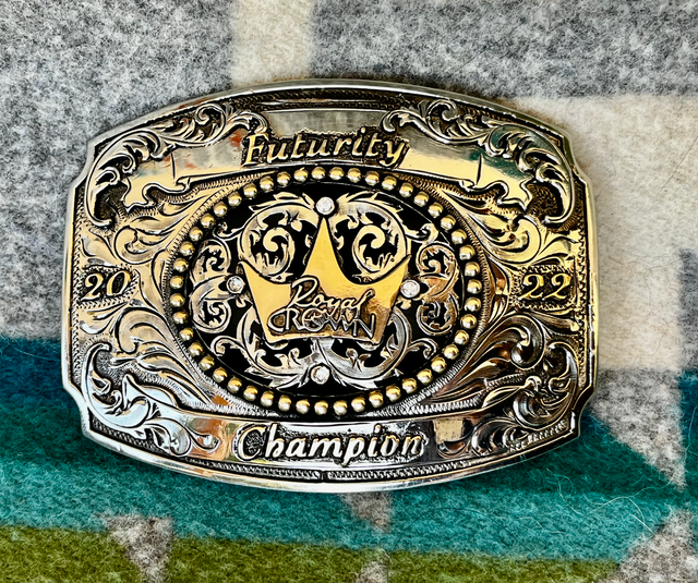 The Victoria Trophy Buckle - Champion's Choice Silver - Hand Crafted ...