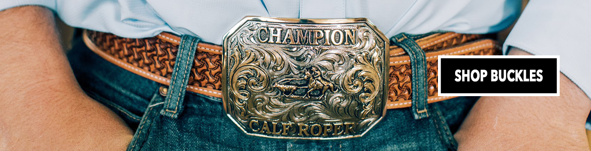 Champion's Choice Silver -Trophy Buckles & Awards