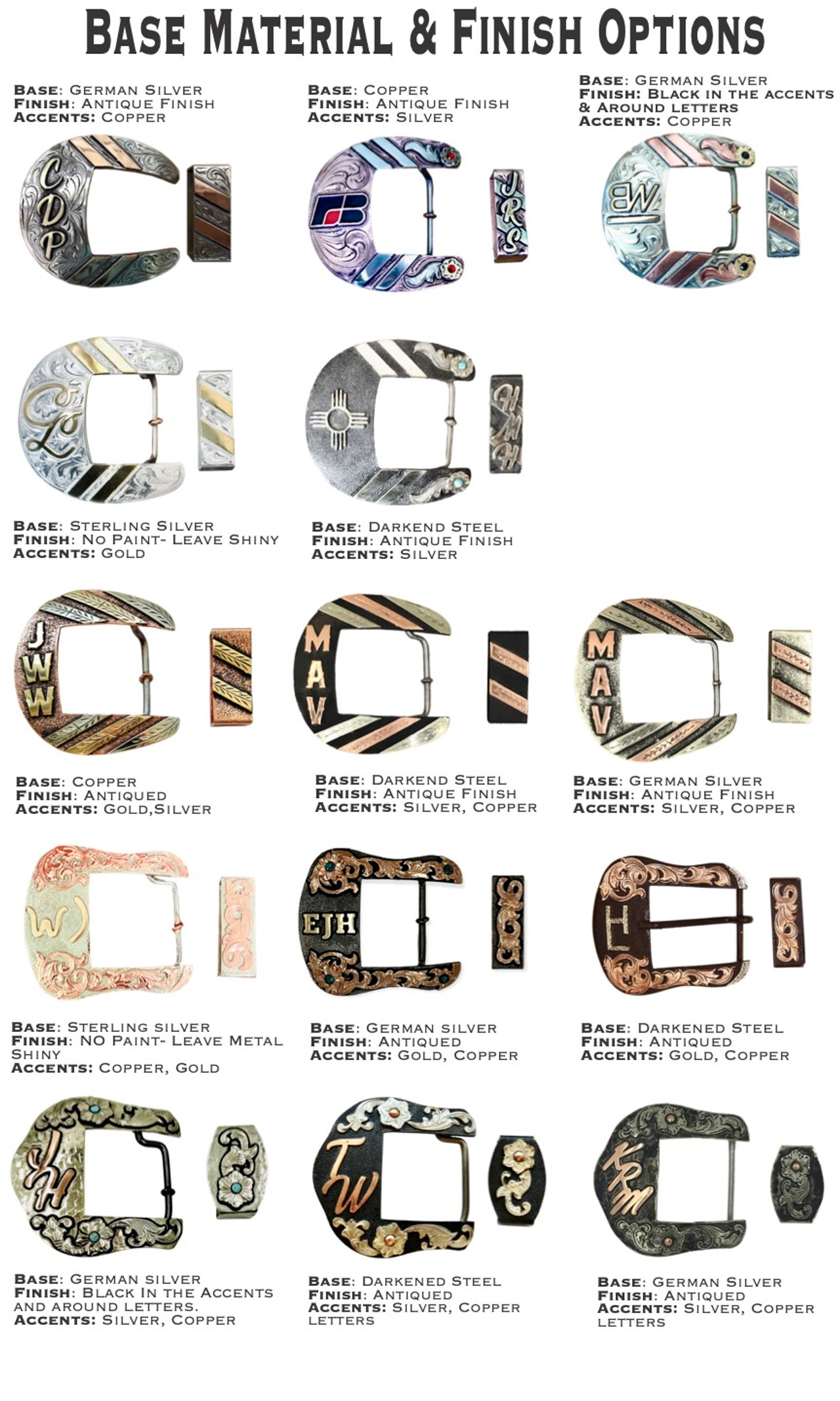 Conroe 2-Piece Ranger Buckle- start your design today! - Champion's ...
